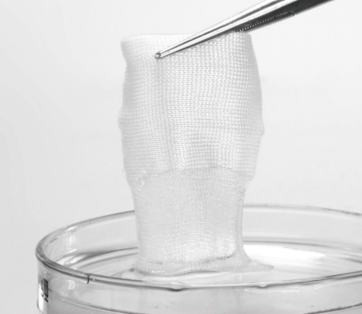 Gasa hemostática soluble absorbible Gasa rápida médica del coágulo