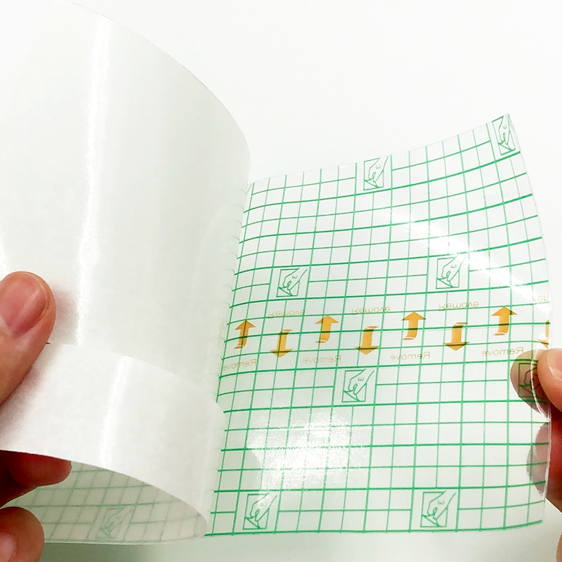 Transparent PU film dressing medical raw material PU film dressing