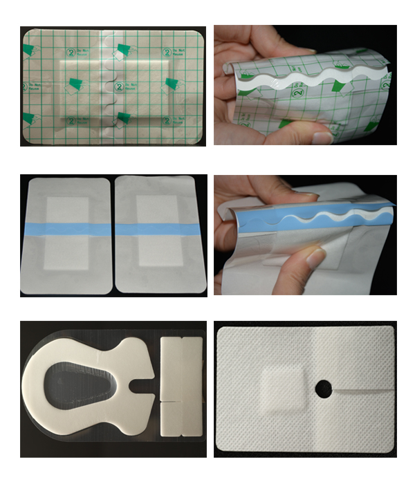 Transparent dressing high permeable PU film dressing