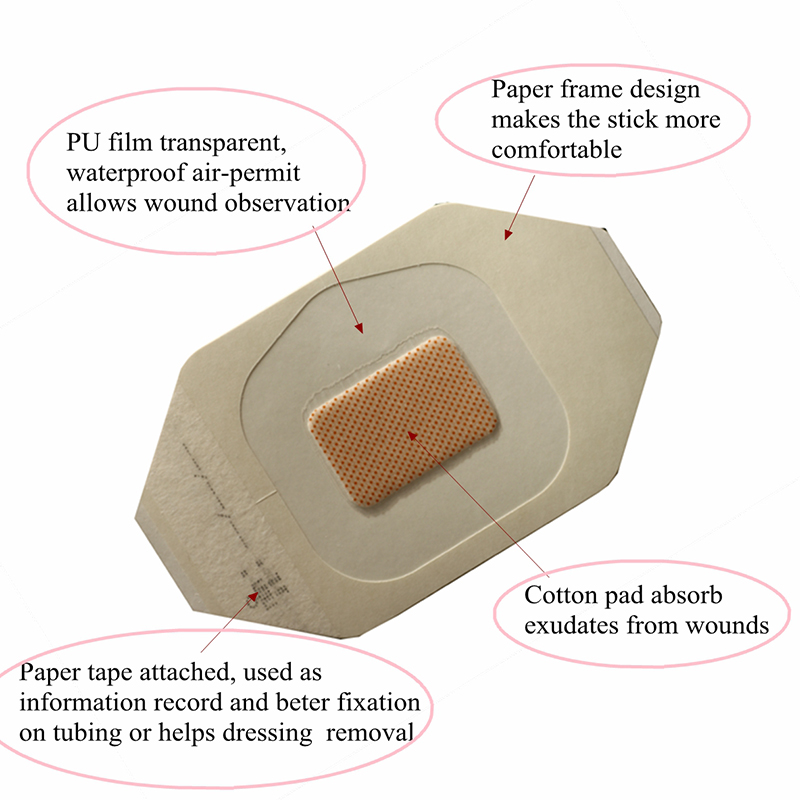 I.V dressing transparent semipermeable dressing
