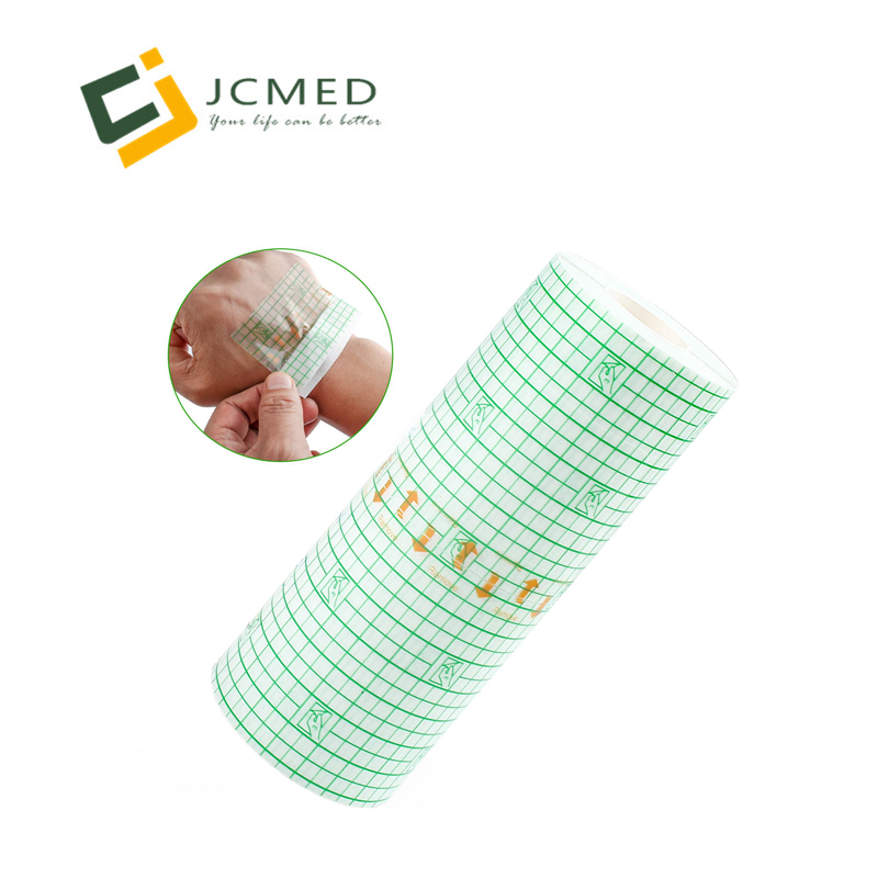 Transparent pu wound dressing disposable transparent pu film dressing