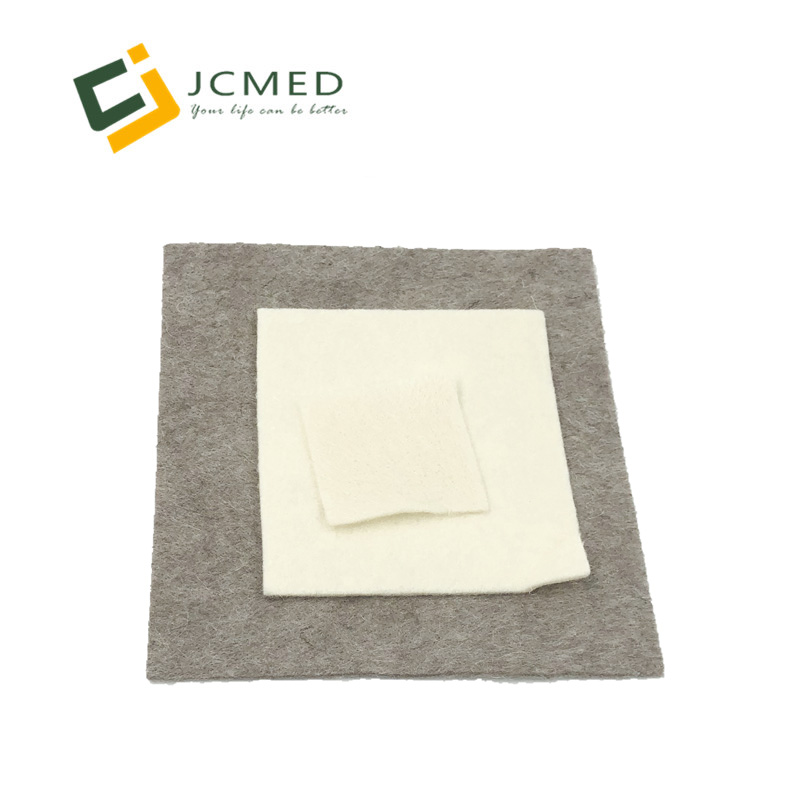 Antimicrobial silver alginate dressing silver hydrofiber dressing