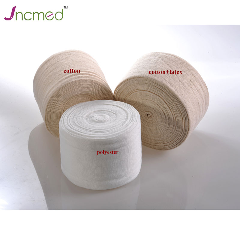 Medical Consumables Disposable Elastic Bandage Gauze Bandage Tubular ...