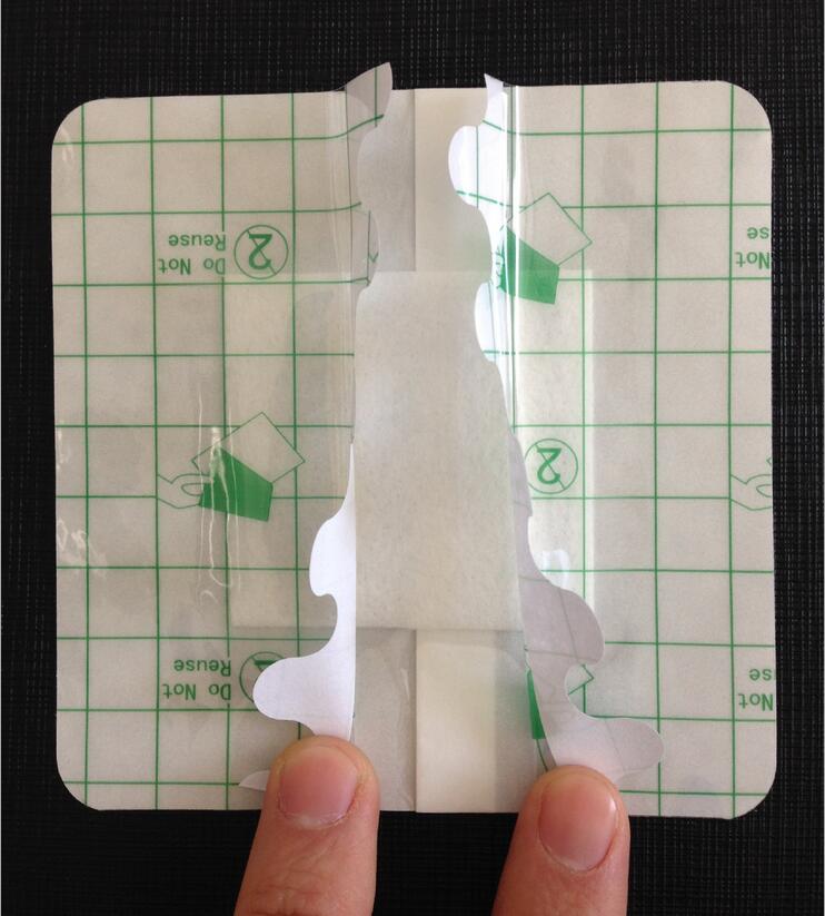 Island dressing waterproof dressing transparent island