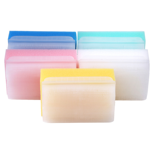 medical brush dry surgical scrub brush sponge with nail cleaner