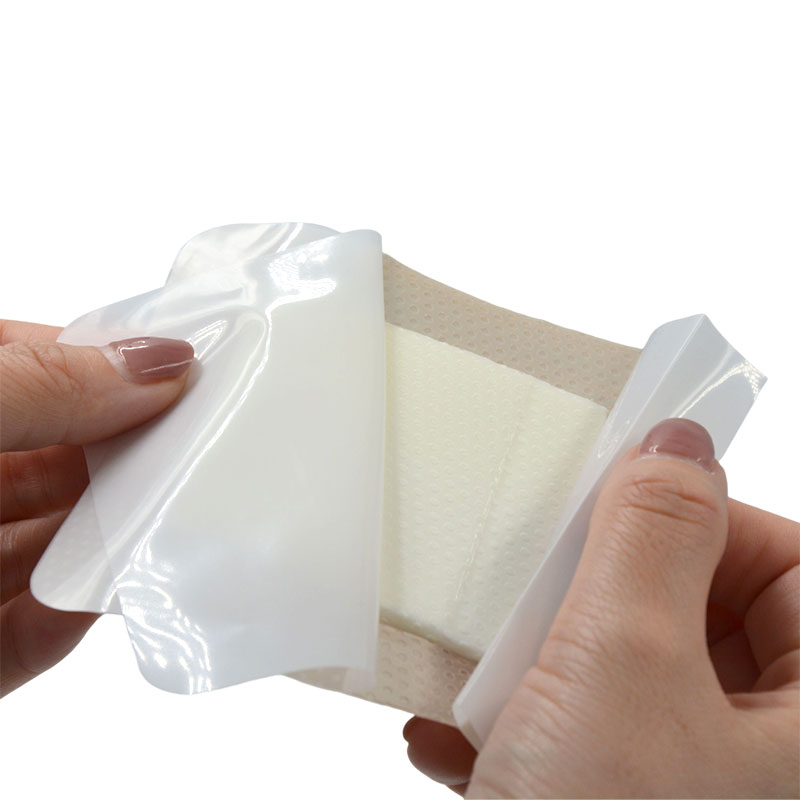 Silicone dressing for burns medical silicone foam dressing for bedsore care