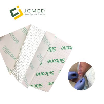 Silicone contact layer dressing adaptic touch silicone dressing