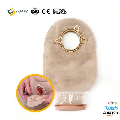 full colostomy bag with velcro closure